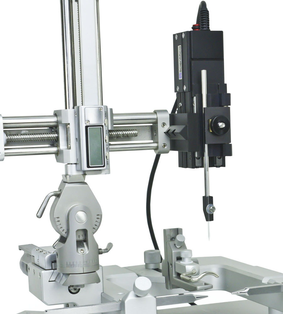 Scientifica IVM Mini Single micromanipulator Technical Data
