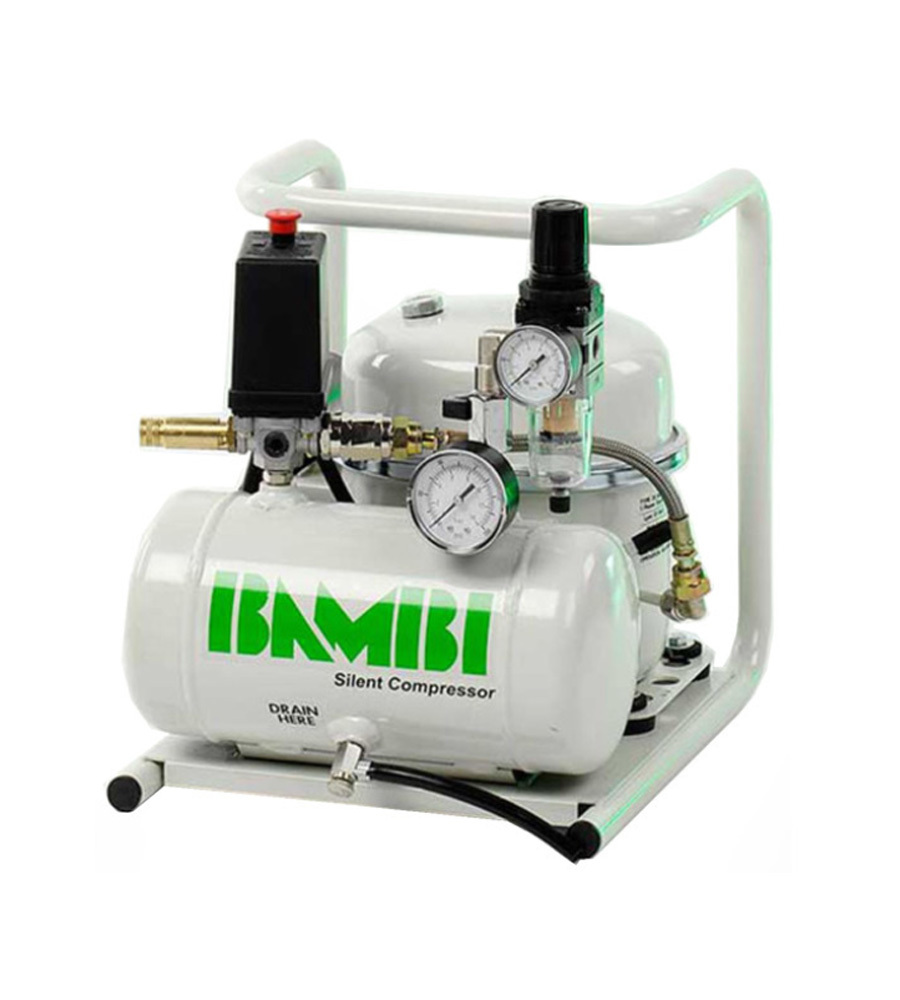 4 Litre Oil Lubricated 35/20 Bambi Air Compressor Technical Data